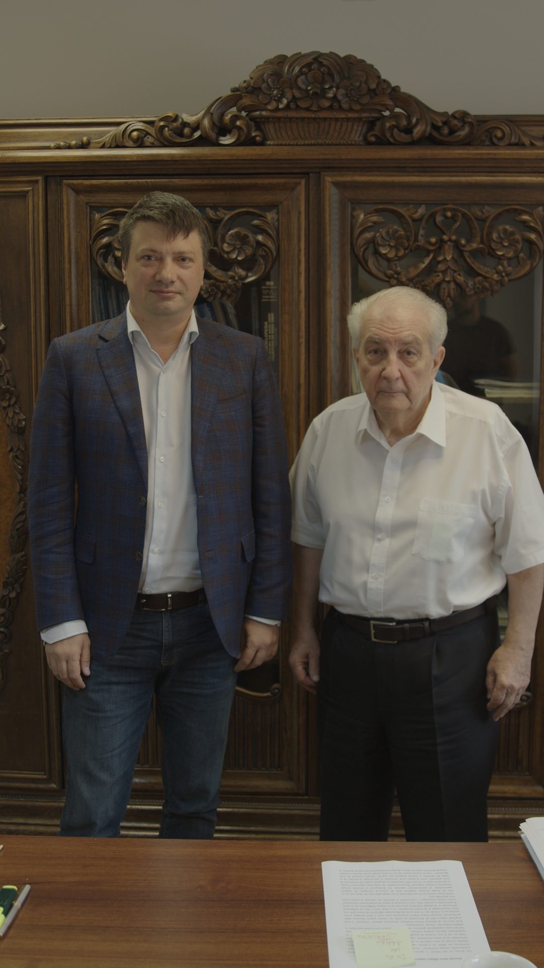 Ionuț Vulpescu, dialog cu Nicolae Noica, directorul Bibliotecii ...